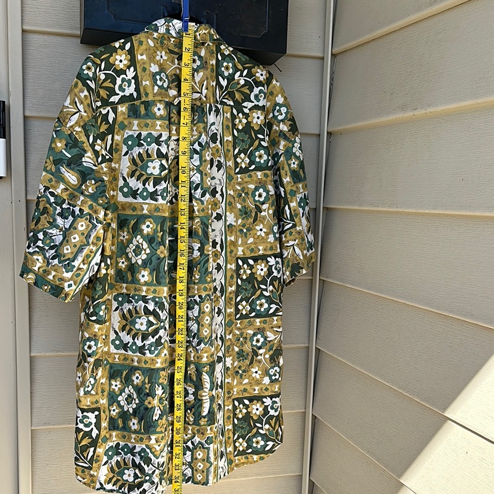 Men’s Generra Collection Hawaiian Style Shirt Size L - Gem